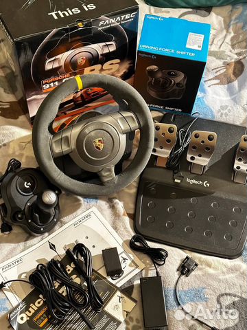 Fanatec Porsche 911 GT3 RS V2 +Педали/кпп Logitech купить в Санкт ...