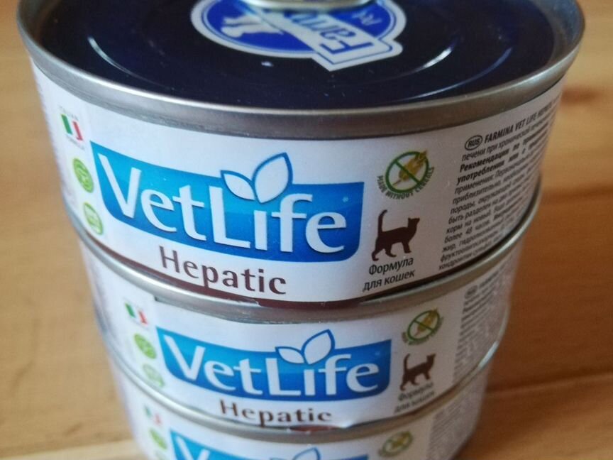 Корм лечебный для кошек farmina Hepatic