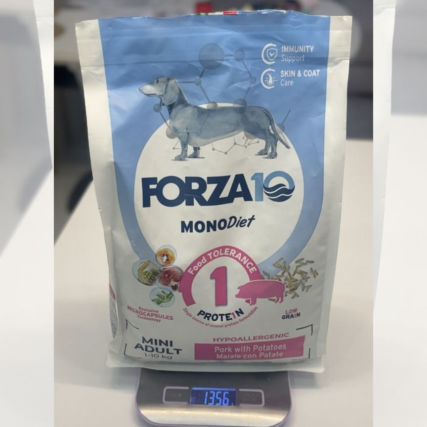 Forza 10 monodiet корм для собак со свининой