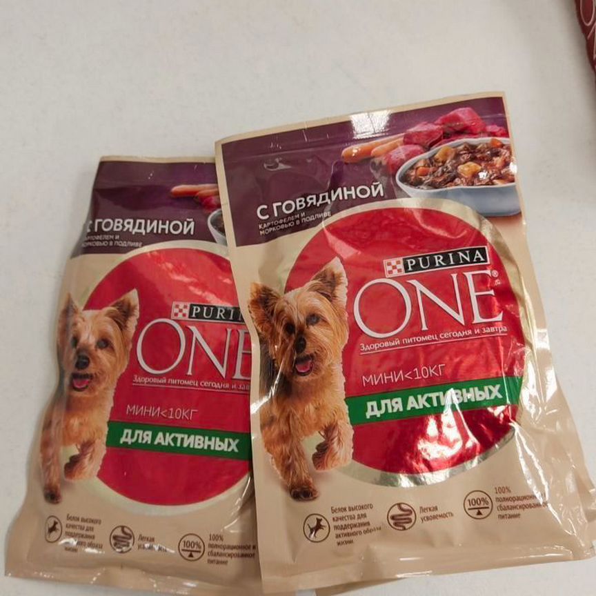 Влажный корм для собак purina