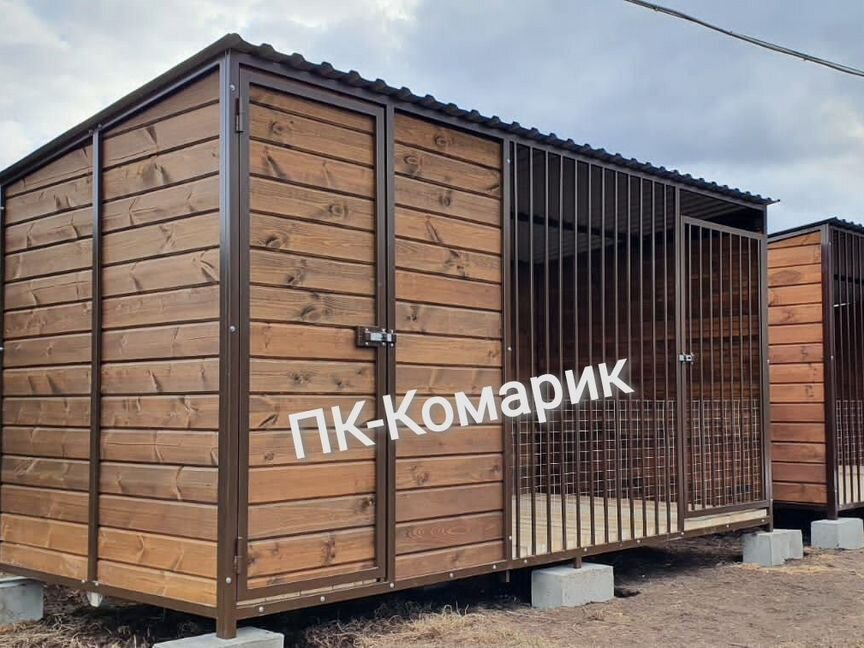 Вольер с зимником