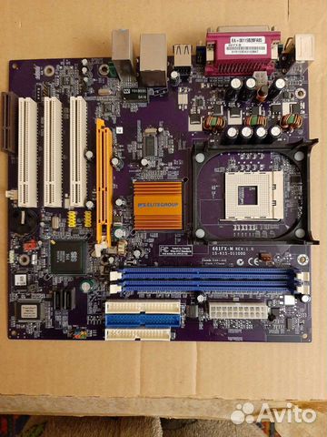 Материнская плата 661FX-M Rev 1.0 купить в Москве | Электроника | Авито
