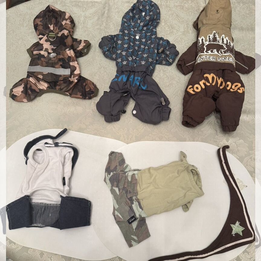 Одежда для маленьких собак пакетом кобеля