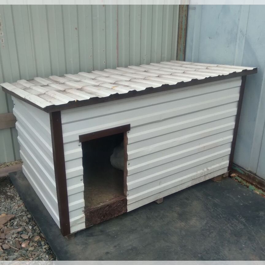 Будка для собаки утепленная