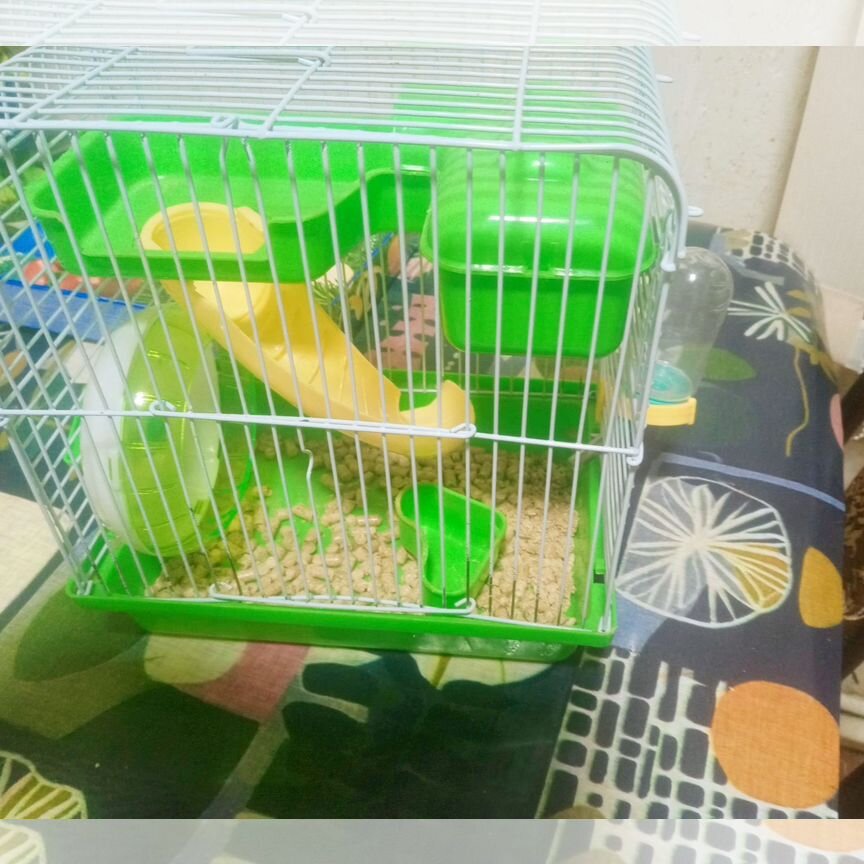 Продам клетку для хомяка