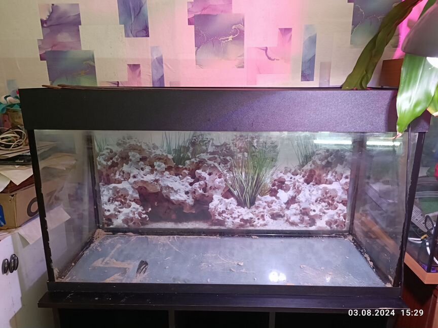 Аквариум с тумбой 180л