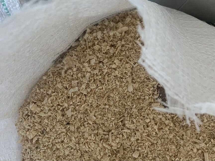 Опилки сосновые в мешках