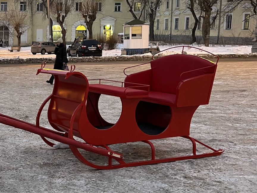 Сани для лошади