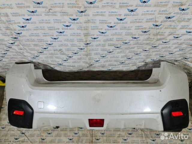 Бампер задний Субару XV 57704FJ041 Б/У Белый 37J 6 купить в Москве ...