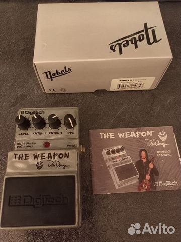 Педаль эффектов Digitech the Weapon - Dan Donegan купить в Санкт-Петербурге | Хобби и отдых | Авито