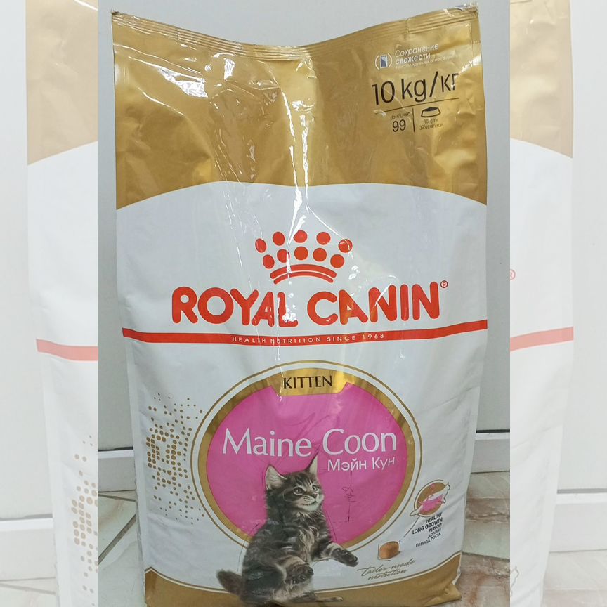 Корм для кошек royal canin Киттен Мэйн Кун 10кг