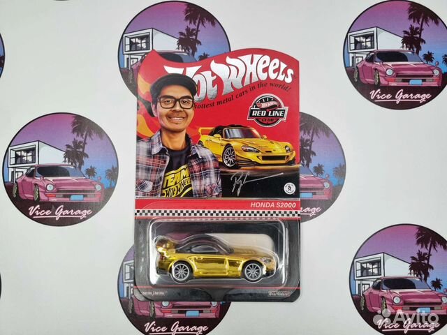 Hot wheels RLC Honda s2000 gold купить в Москве | Хобби и отдых | Авито
