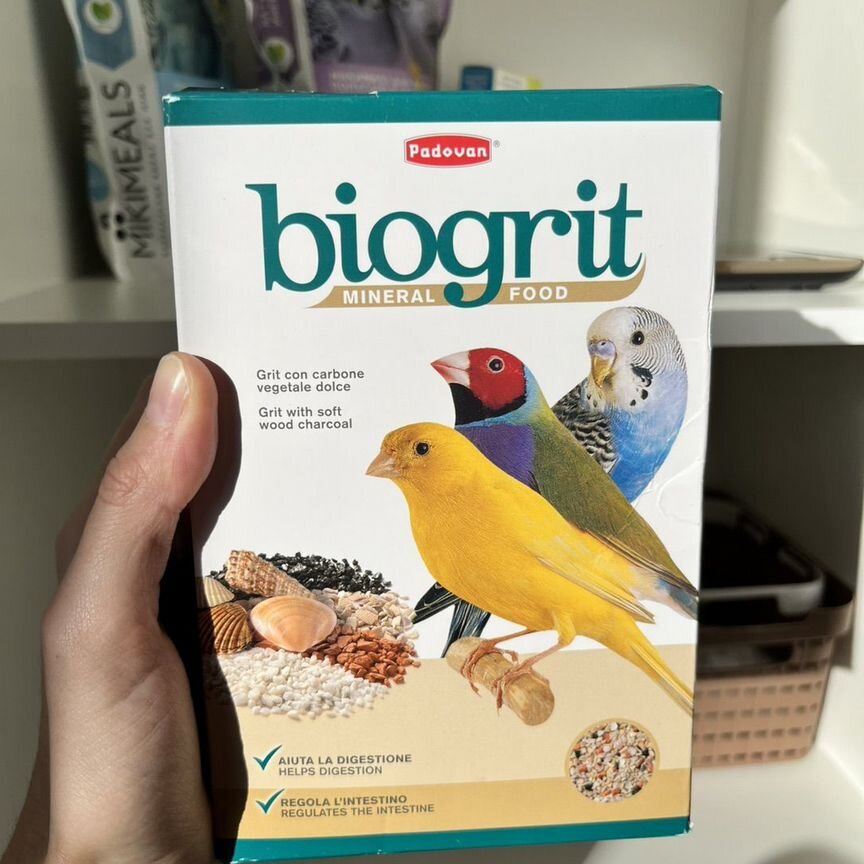 Минеральная смесь для попугаев