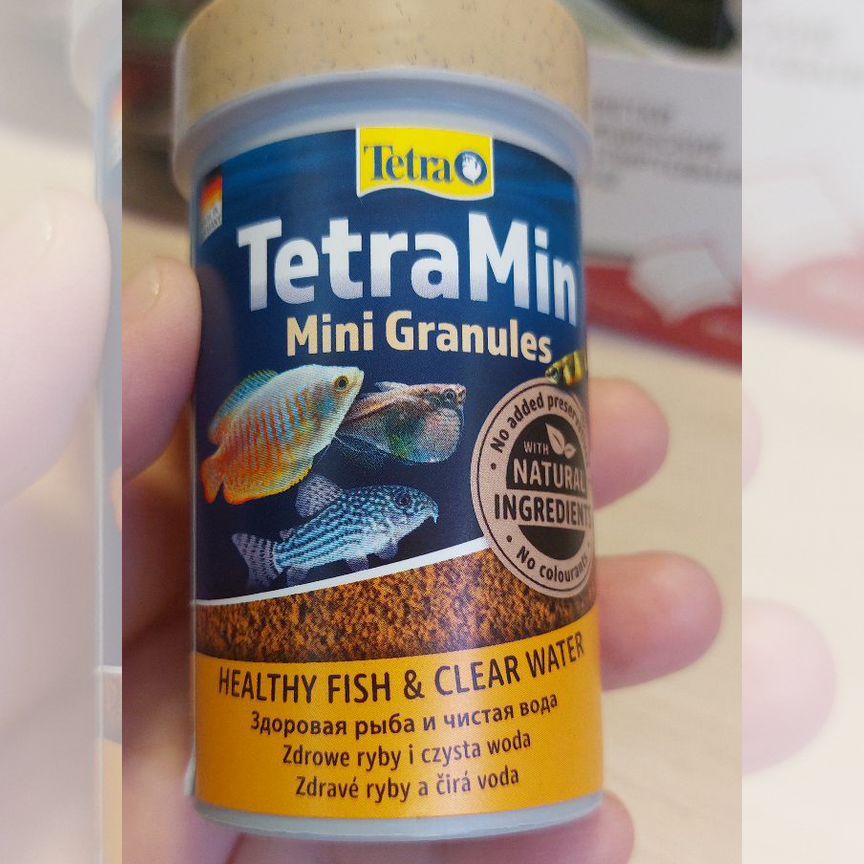 Корм для рыбок тетра