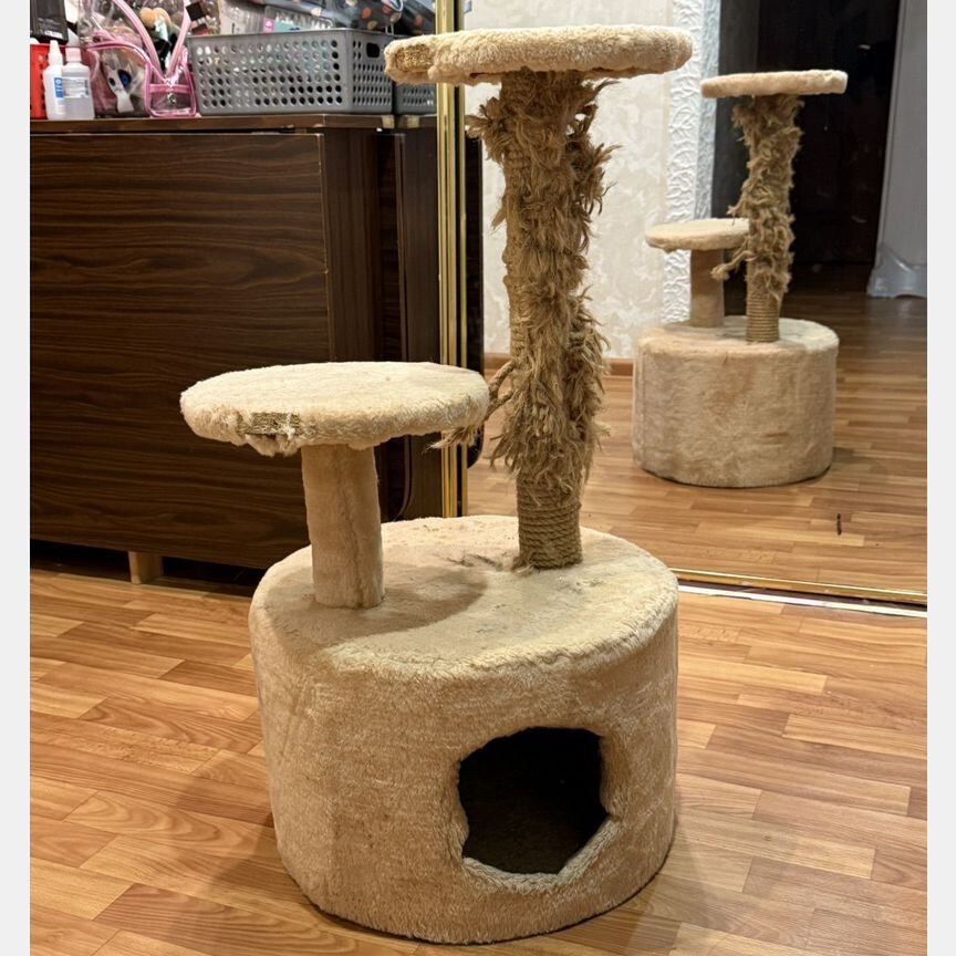 Когтеточка бу с домиком