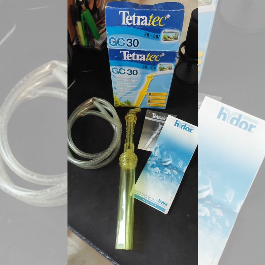 Сифон для чистки грунта в аквариуме