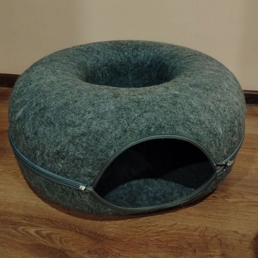 Домик для кошки бублик