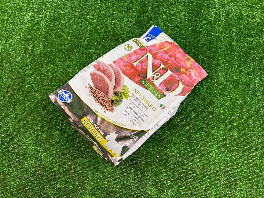 DOG N&D quinoa neutered adult из Европы