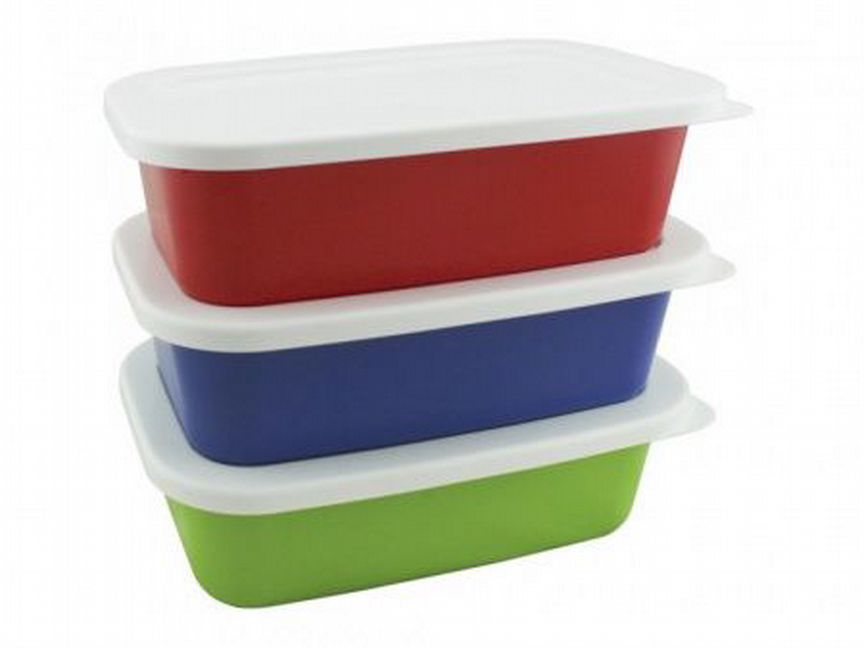 Тазики 3л с крышкой для мюсли лошади, Германия