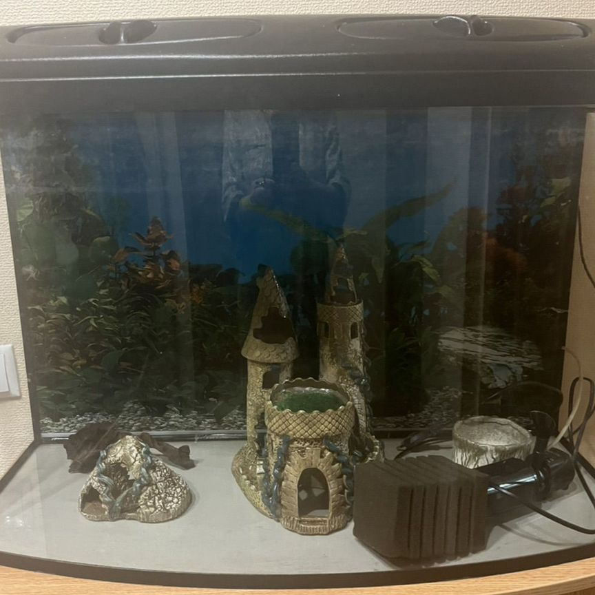 Аквариум с тумбой