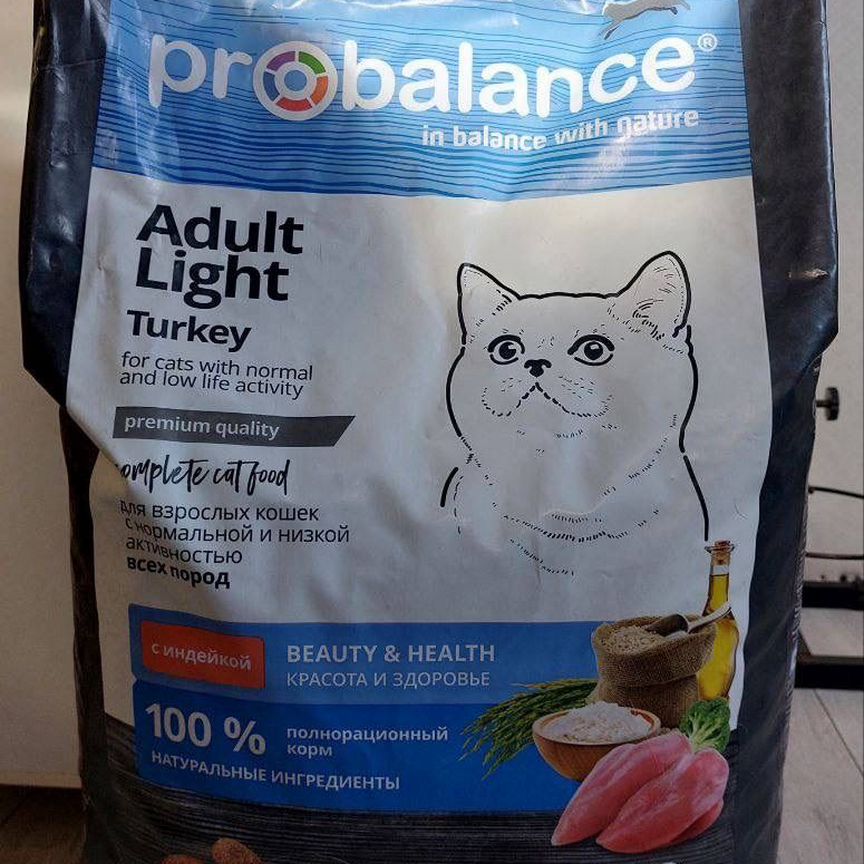 Probаlаnce Пробаланс корм для кошек 10кг Light