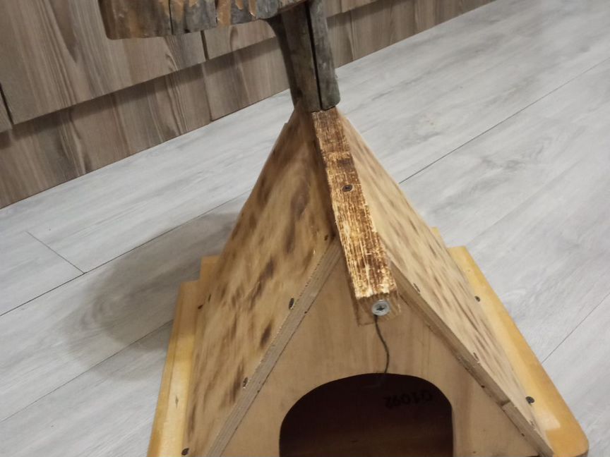 Домик для кошки самодельный