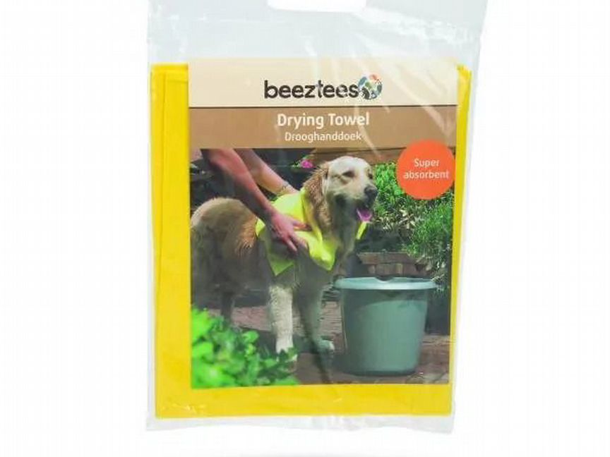 Beeztees 795035 Полотенце для собак желтое 50*60см