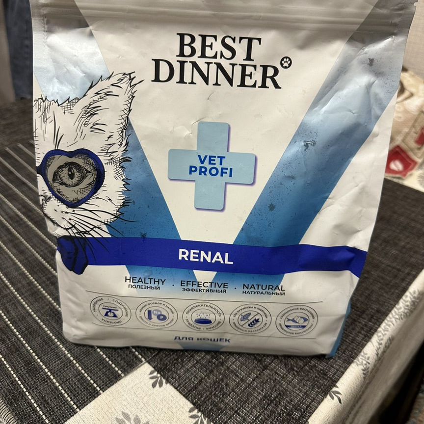 Best dinner vet profi Сухой корм для кошек ренал