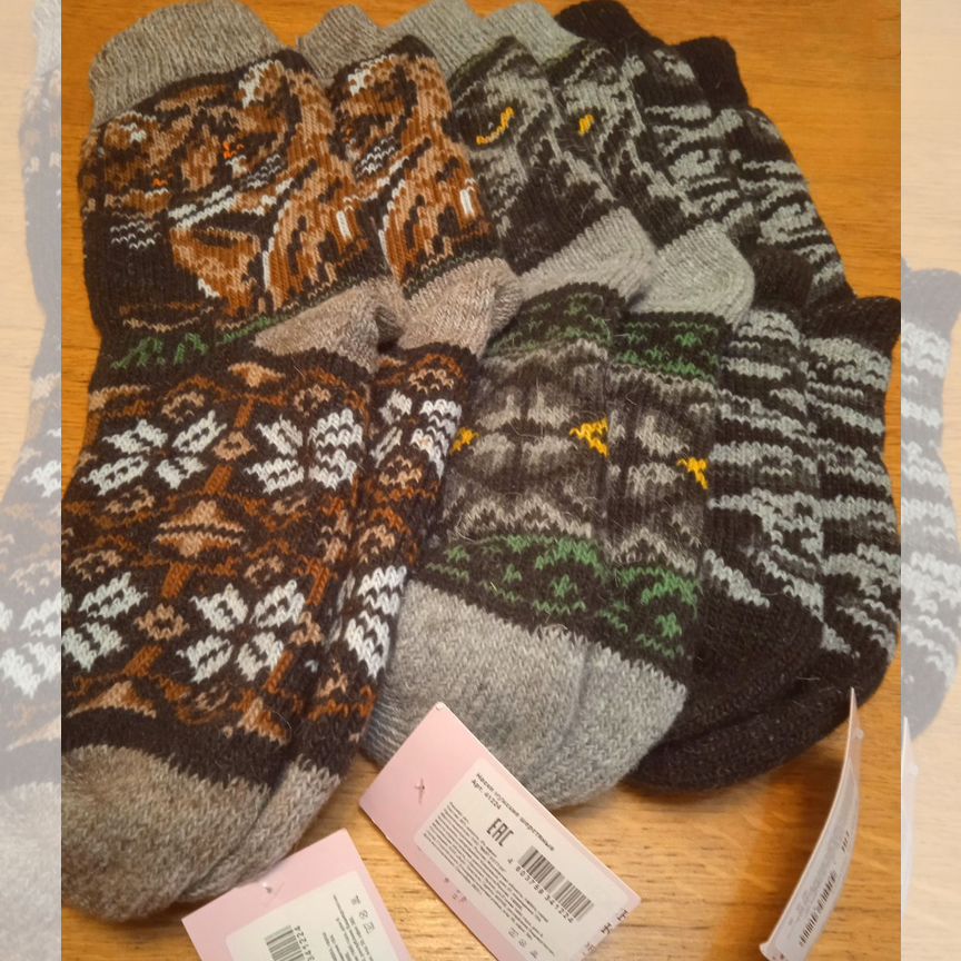 Носки мужские шерстяные (Женские /Мужские) толстые