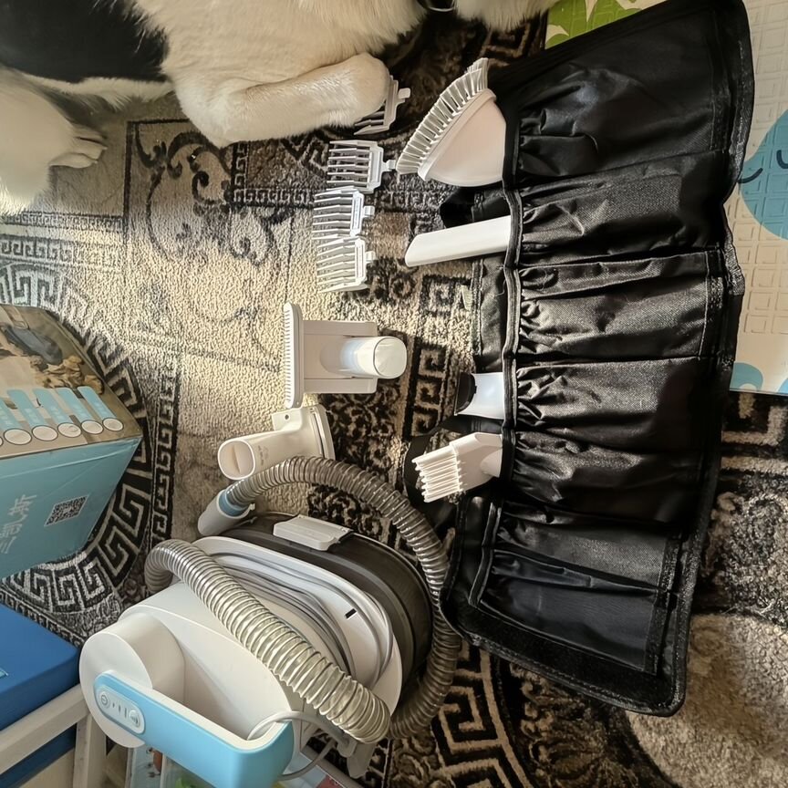 Пылесос для собак для груменга с насадками