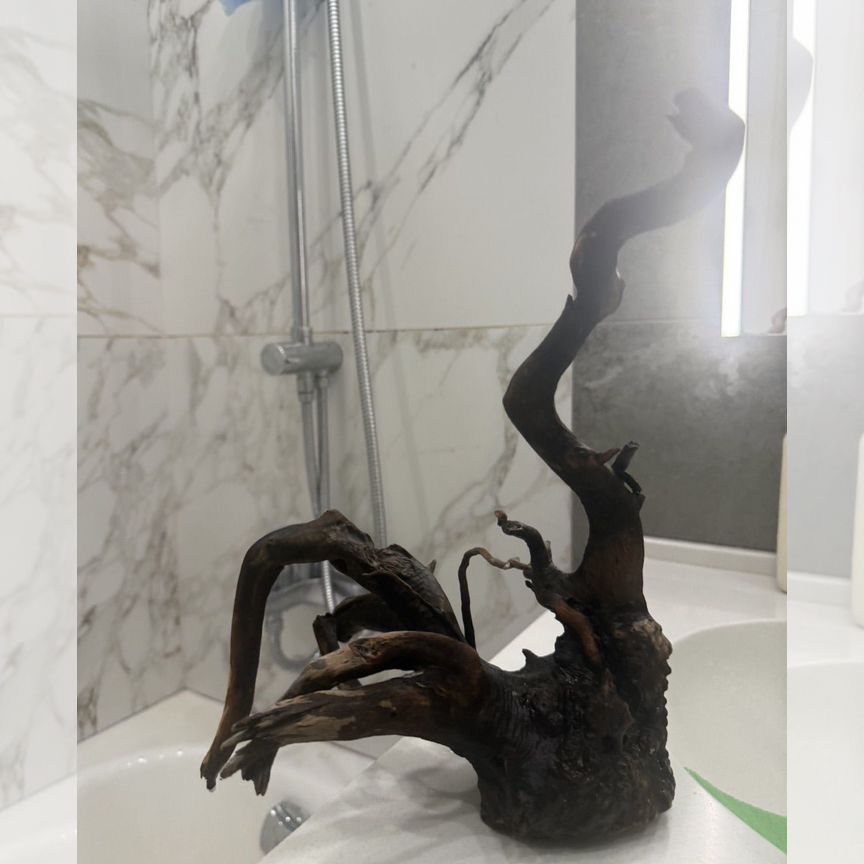 Коряга для аквариума бу