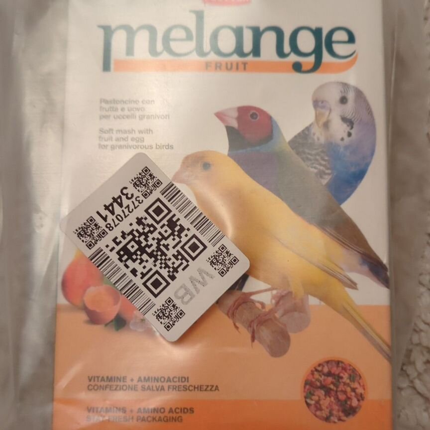 Корм для птиц Melange end blanc