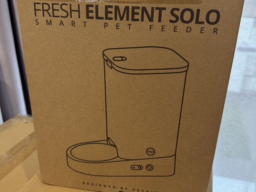 Автоматическая кормушка petkit solo Черная