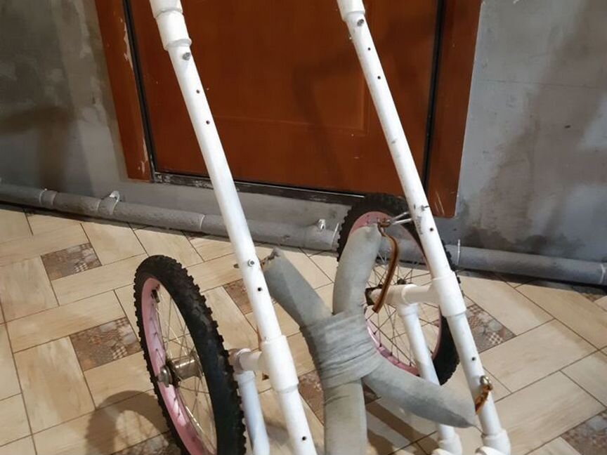 Инвалидная коляска для овчарки, ротвейлера