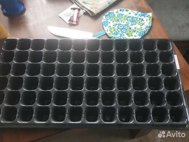 Кассета для рассады 72 ячейки 3 штуки новые купить в Санкт-Петербурге ...