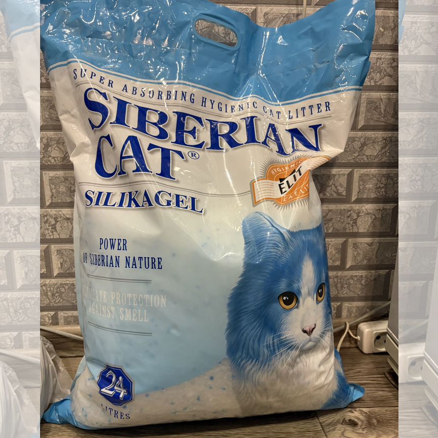 Наполнитель silikagel siberian CAT 24 л