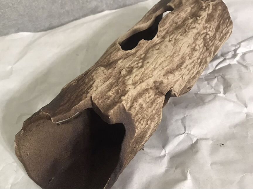 Бревно кругляк для аквариума