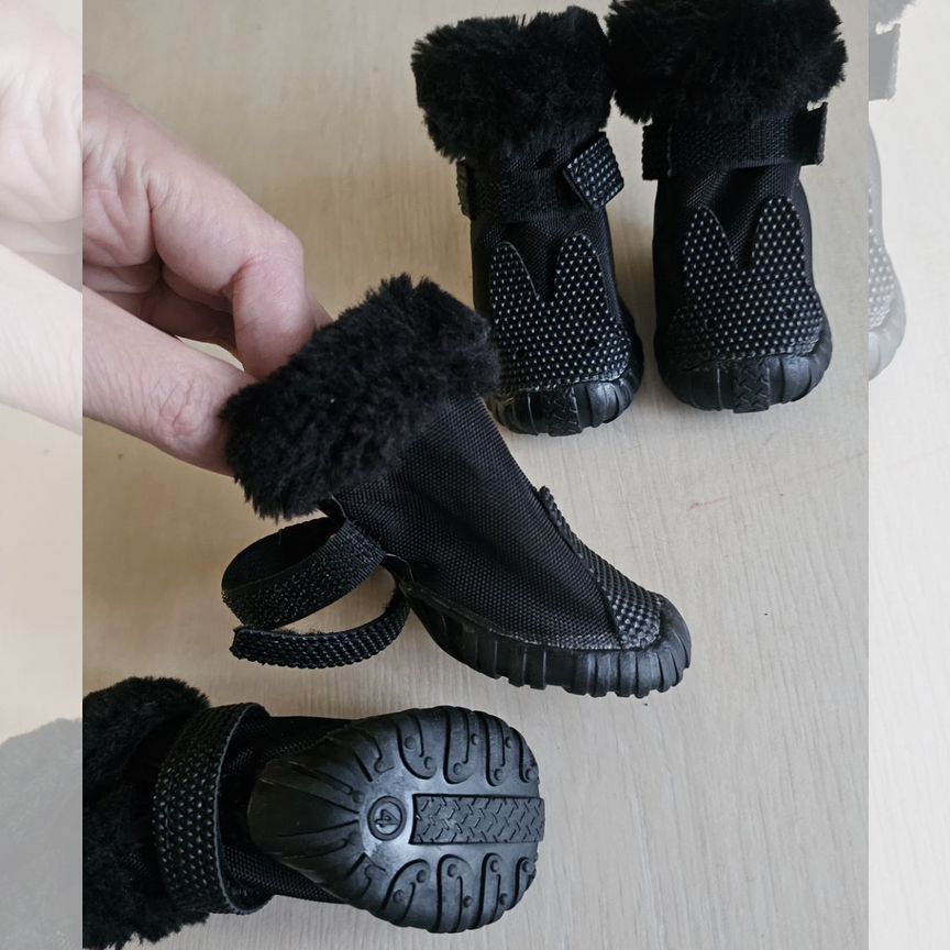 Обувь для собак мелких пород зимняя