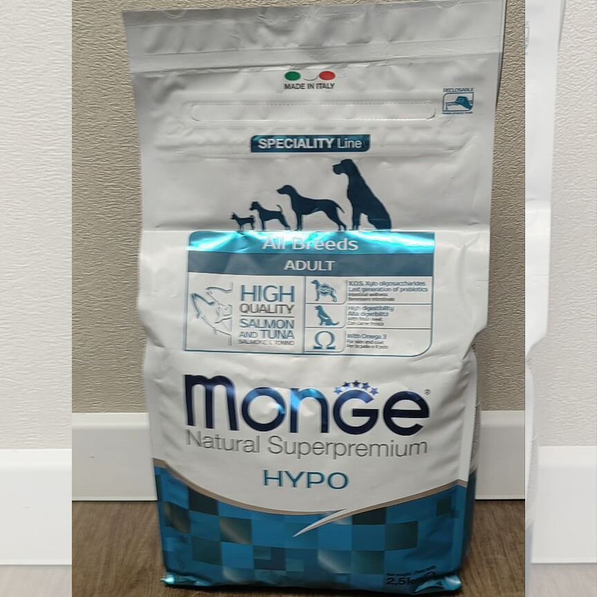 Сухой корм Monge Dog Speciality Line Hypo 2.5 кг