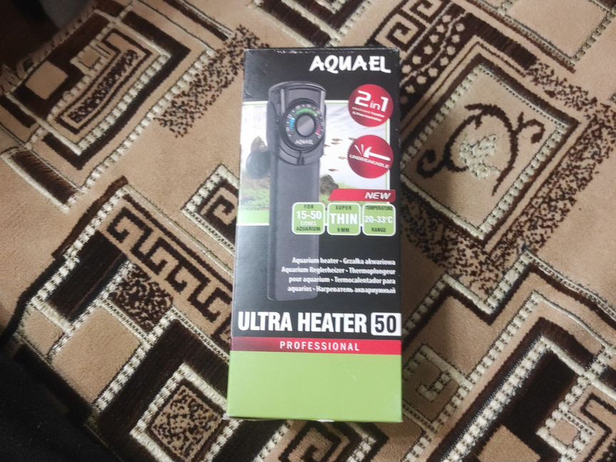 Нагреватель aquael ultra heater 50