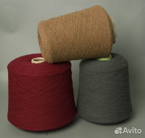 Бобинная пряжа Мелкобуклированная купить в Москве | Хобби и отдых | Авито