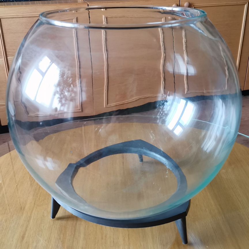 Аквариум круглый СССР