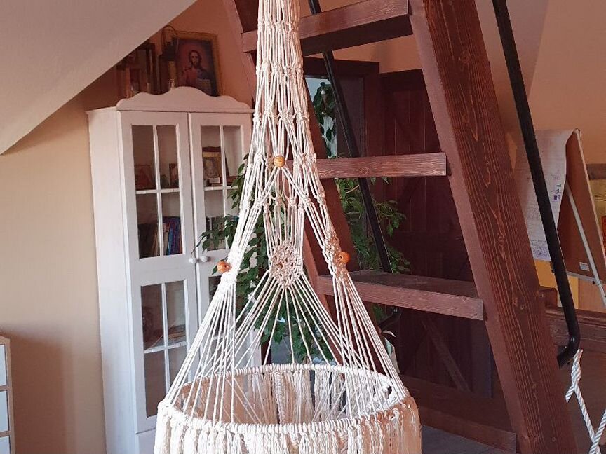 Гамак лежанка для кошки или собаки макраме