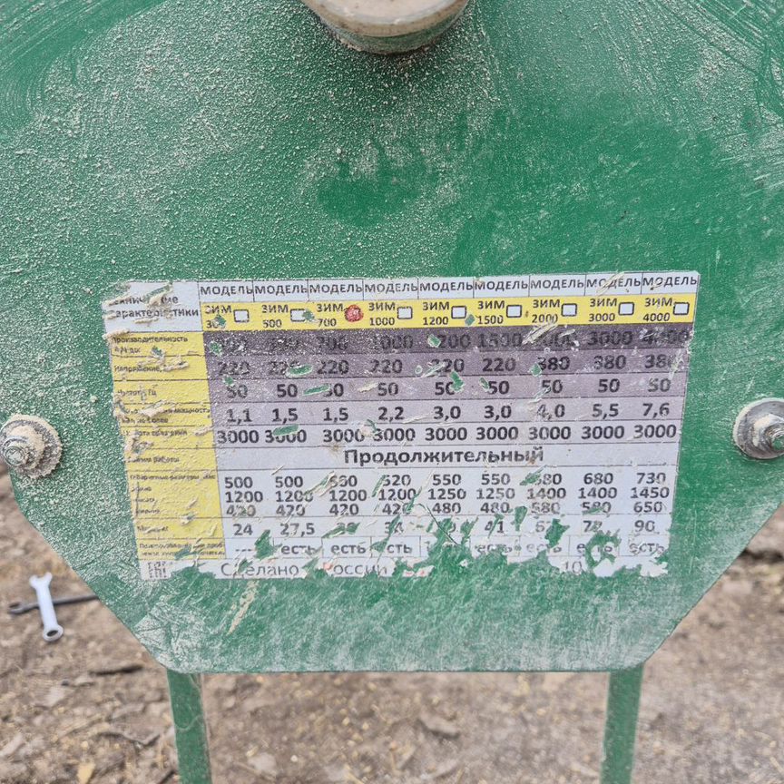 Зернодробилка зим 700