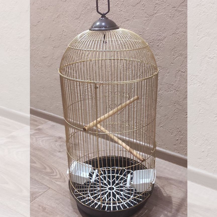 Клетка для попугаев и птиц большая круглая