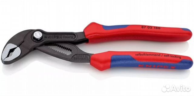 Клещи Книпекс Кобра Knipex Cobra 8702180, 180 мм купить в Воронеже | Авито