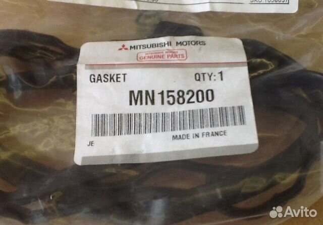 Прокладка клапанной крышки MN158200 купить в Москве | Запчасти | Авито