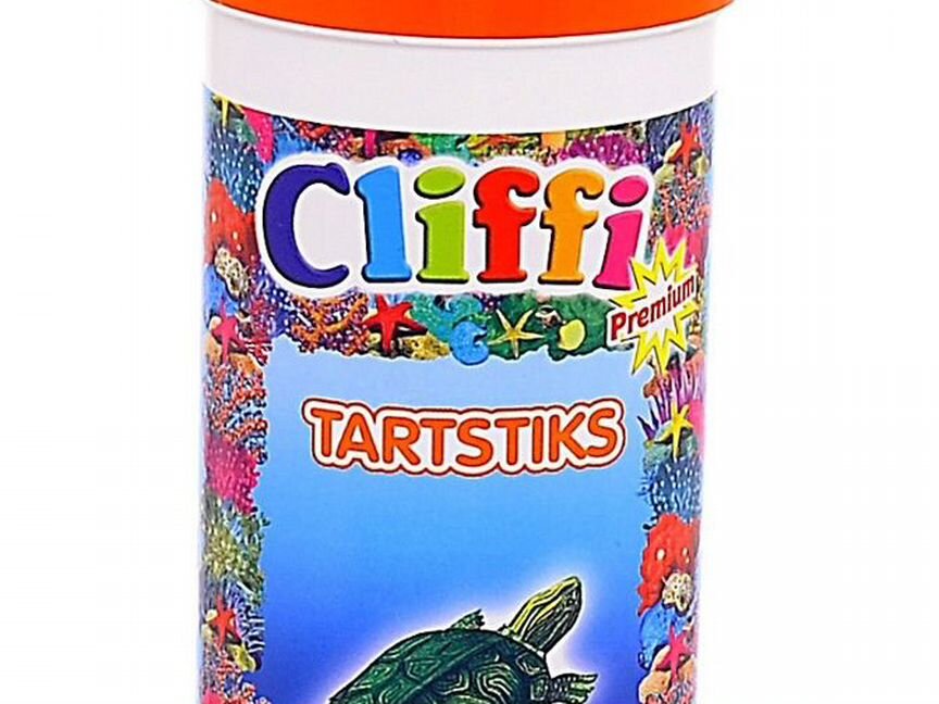 Cliffi (Италия) для черепах, палочки, 250 мл