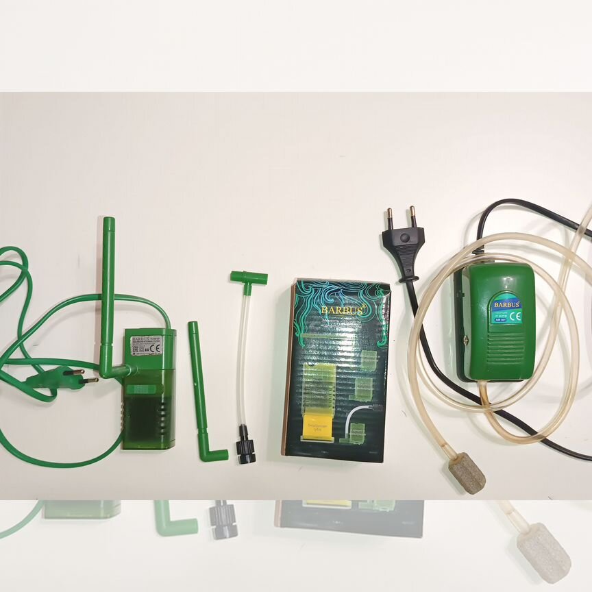 Компрессор и фильтр для аквариума