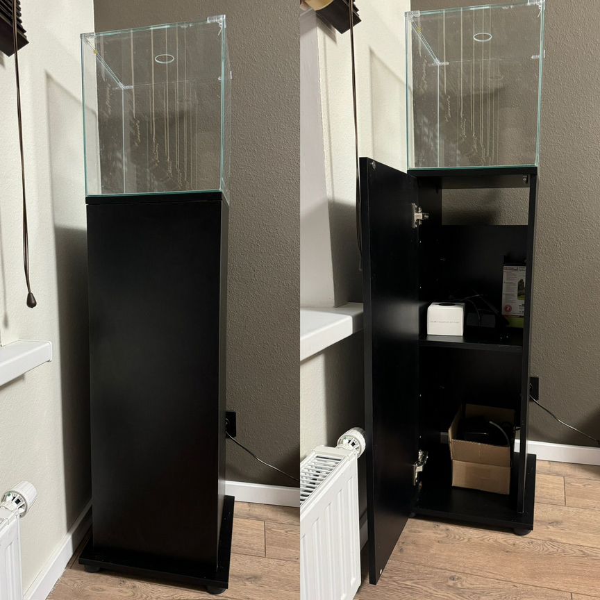 Аквариум 30 литров с оборудованием